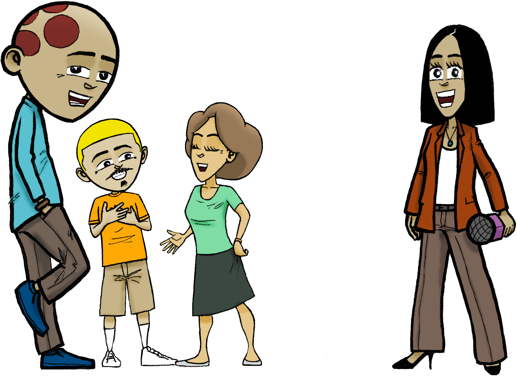 Language Comics: Vocabulary lists are nice, stories are better.